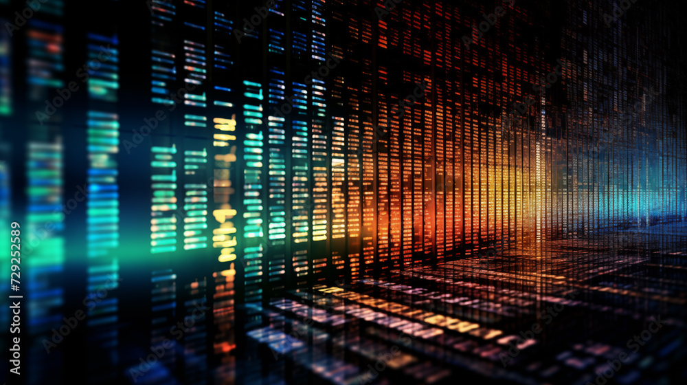 Binary Code With Digital Effects Wallpaper Or Banner Sql Structured