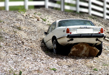 Wrecked Smashed Car Free Stock Photo - Public Domain Pictures