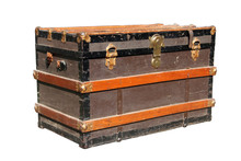 Old Antique Shipping Trunk Free Stock Photo - Public Domain Pictures