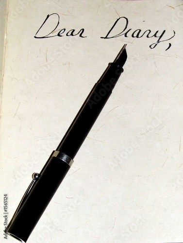 dear diary blank page - Buy this stock photo and explore similar images ...