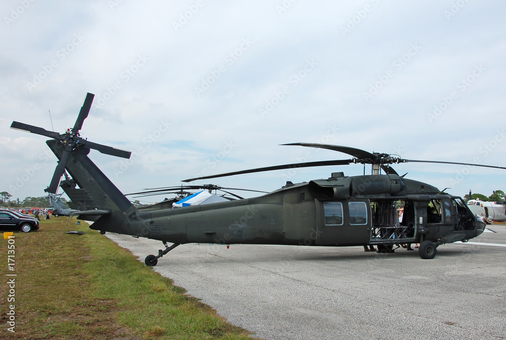 sikorsky uh-60 black hawk helicopter Stock Photo | Adobe Stock