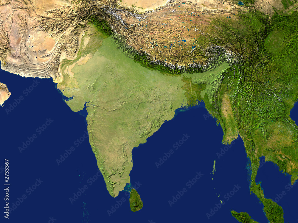 india map Stock Illustration | Adobe Stock