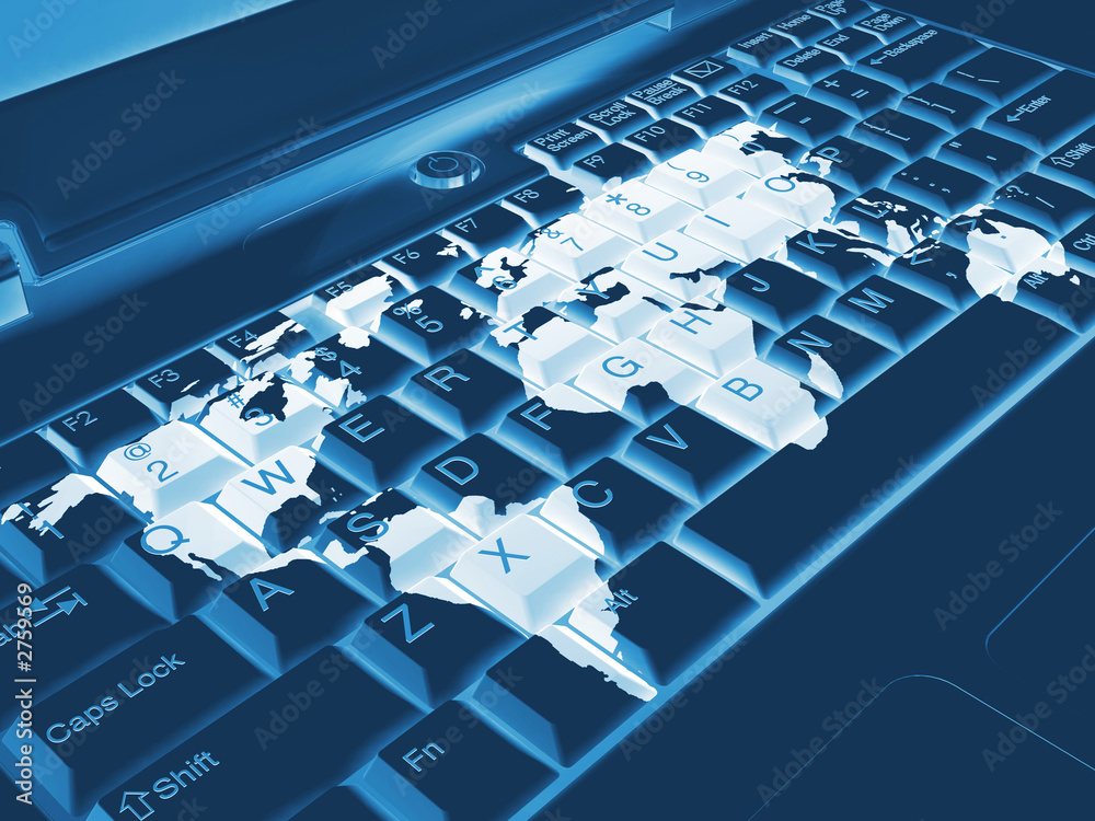 world at your fingertips Stock Illustration | Adobe Stock