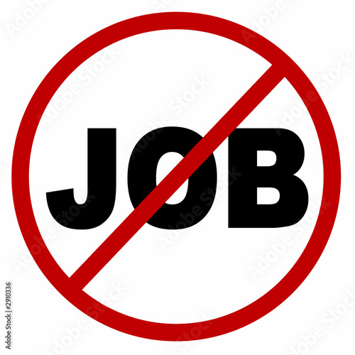 no job icon Stock Photo | Adobe Stock