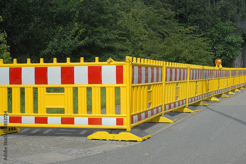 Stock-Foto „Absperrung“ | Adobe Stock