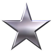 Silver Star Free Stock Photo - Public Domain Pictures