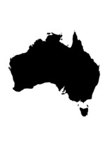 Australia Map Clipart Free Stock Photo - Public Domain Pictures