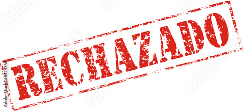 rechazado Stock Vector | Adobe Stock