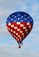 Hot Air Balloon US Flag Free Stock Photo - Public Domain Pictures
