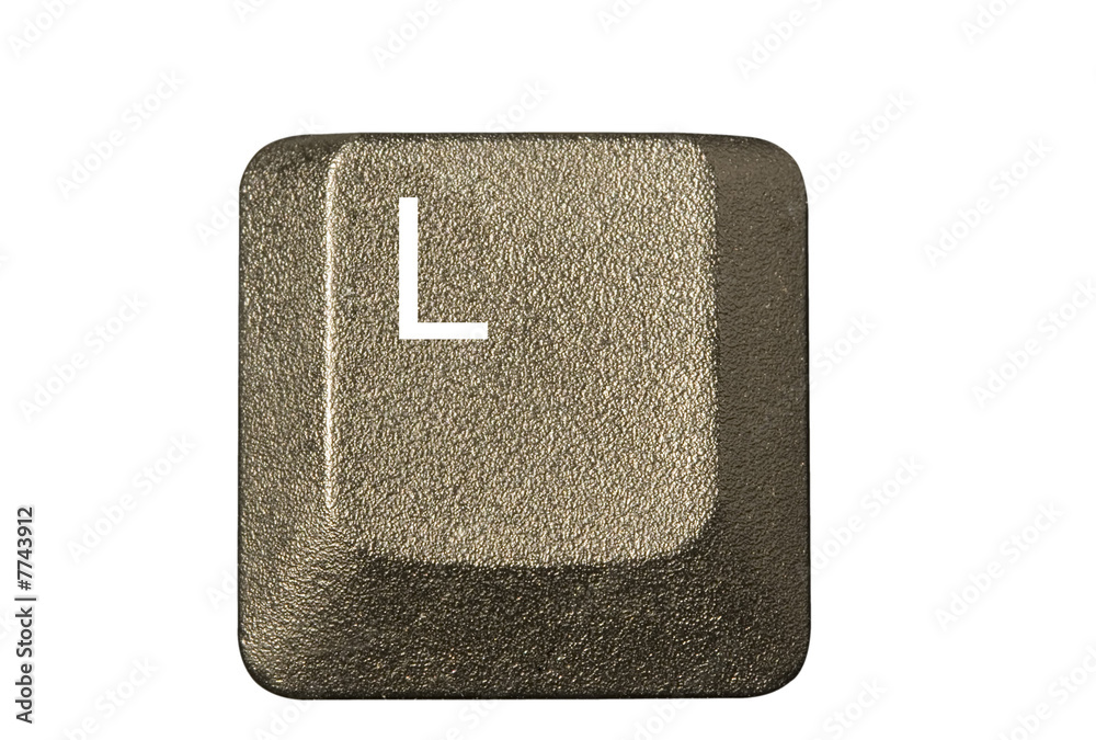 computer key in a keyboard with letter, number and symbols Stock Photo ...