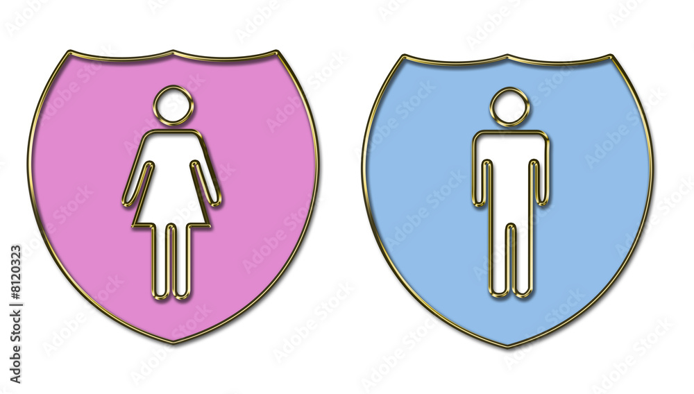 homme femme logo Stock Illustration | Adobe Stock