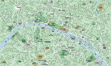 Paris Plan Map Free Stock Photo - Public Domain Pictures