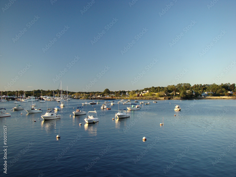 Port Washington's harbor Stock Photo | Adobe Stock