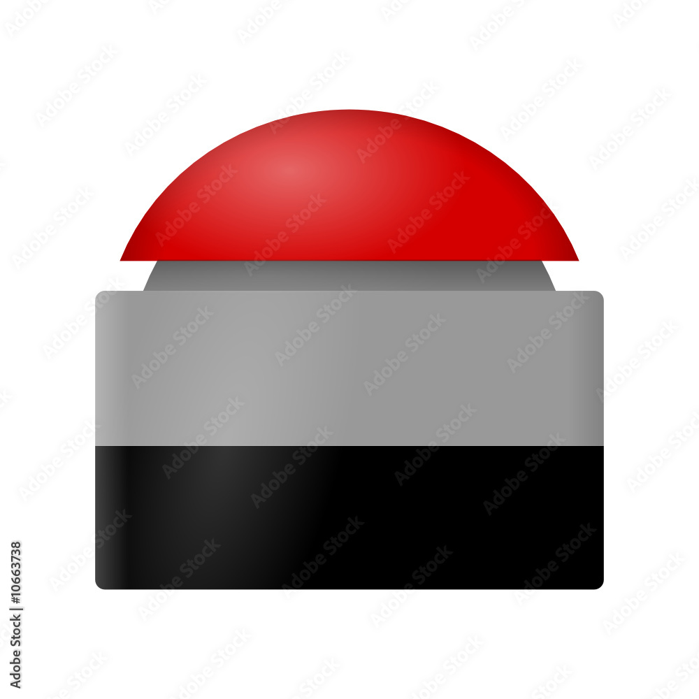 buzzer ansicht seitlich Stock Vector | Adobe Stock