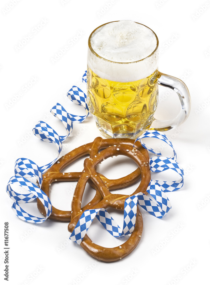 Stock-Foto „Bier und Brezel“ | Adobe Stock