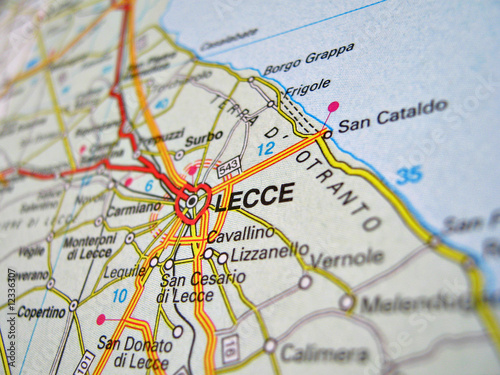 Ylenia Sambati Lecce Map