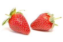 Two Strawberries Free Stock Photo - Public Domain Pictures