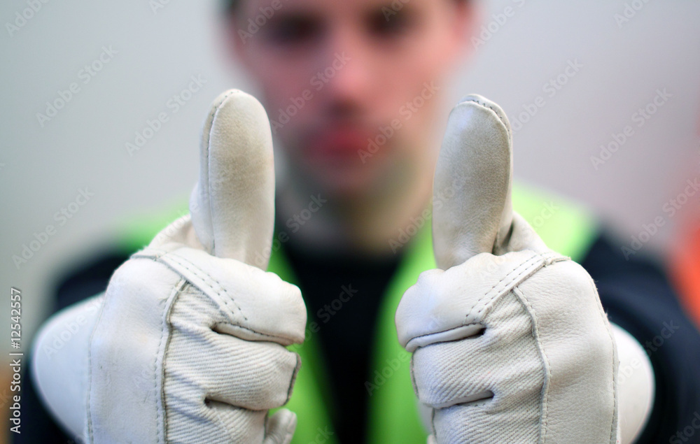 Daumen hoch Stock Photo | Adobe Stock