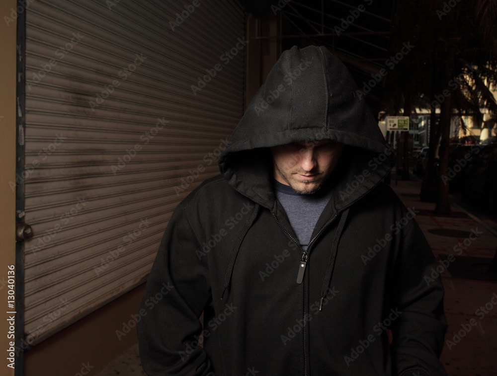 Shady guy Stock Photo | Adobe Stock