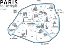 Paris Plan Map Free Stock Photo - Public Domain Pictures