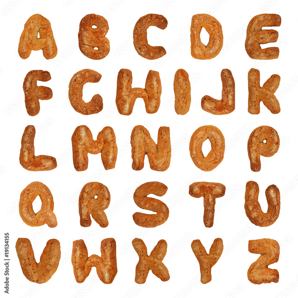 British alphabet letters Stock Photo | Adobe Stock