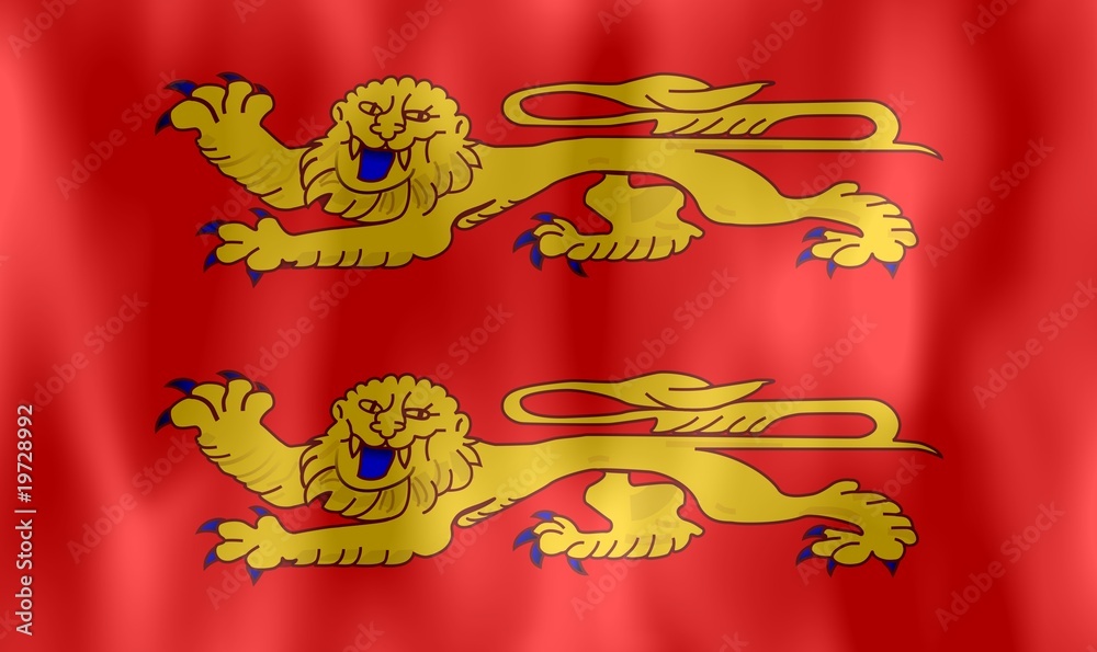 drapeau basse normandie normandy flag Stock Illustration | Adobe Stock