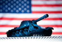 American Flag And Army Tank #2 Free Stock Photo - Public Domain Pictures