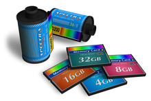 Film Canister And SD Digital Card Free Stock Photo - Public Domain Pictures