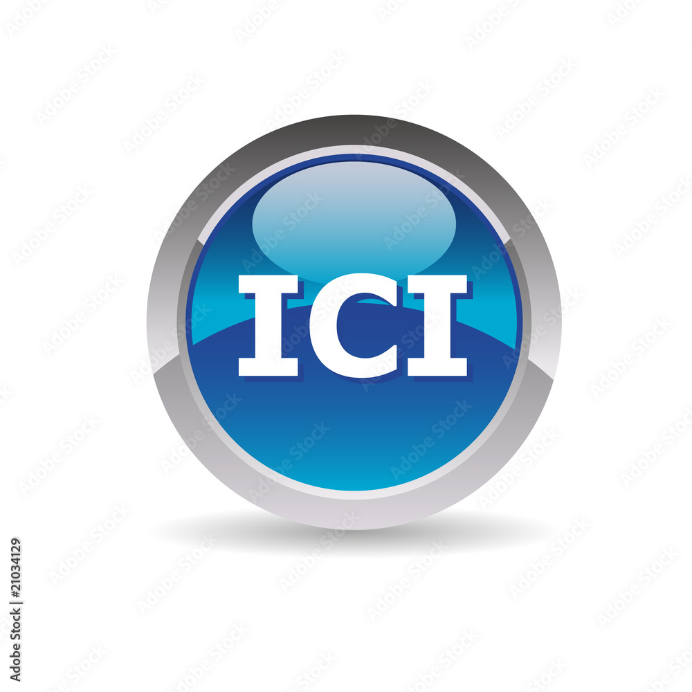 Picto ici - Icon here Stock Vector | Adobe Stock