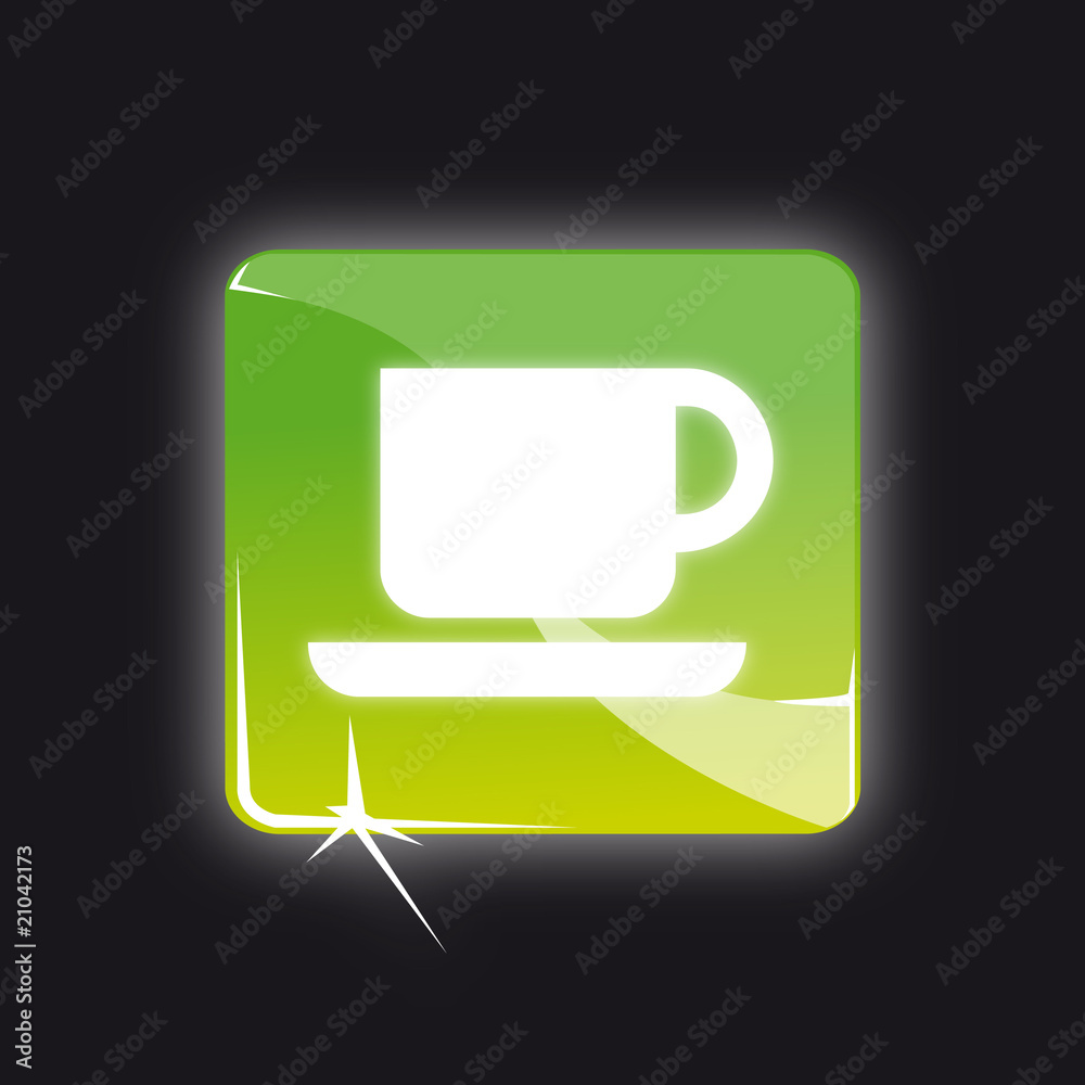 Image vectorielle Stock Picto bar, café - Icon coffee | Adobe Stock