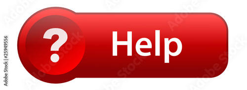 HELP Web Button (customer service support faqs SOS help hotline) Stock ...