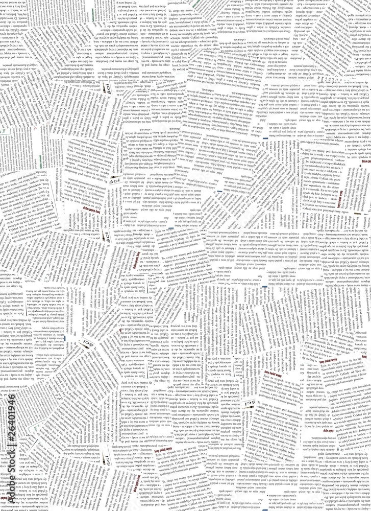 Newspaper background Stock Photo | Adobe Stock