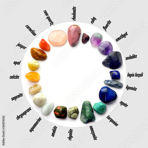 Gems color spectrum with names: comprar esta foto de stock y explorar ...