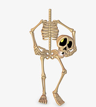 Halloween Headless Skeleton Free Stock Photo - Public Domain Pictures