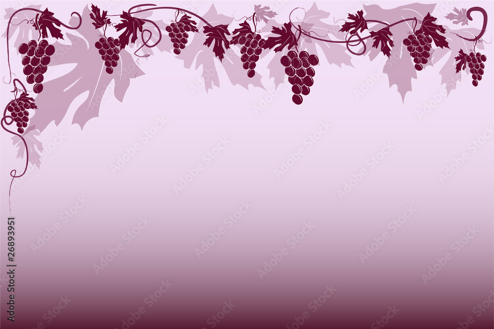 Sfondo uva rossa Stock Vector | Adobe Stock