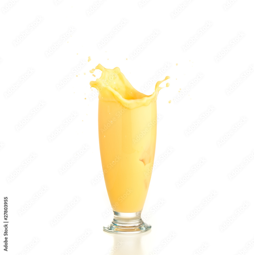 vanilla splash Stock Photo | Adobe Stock