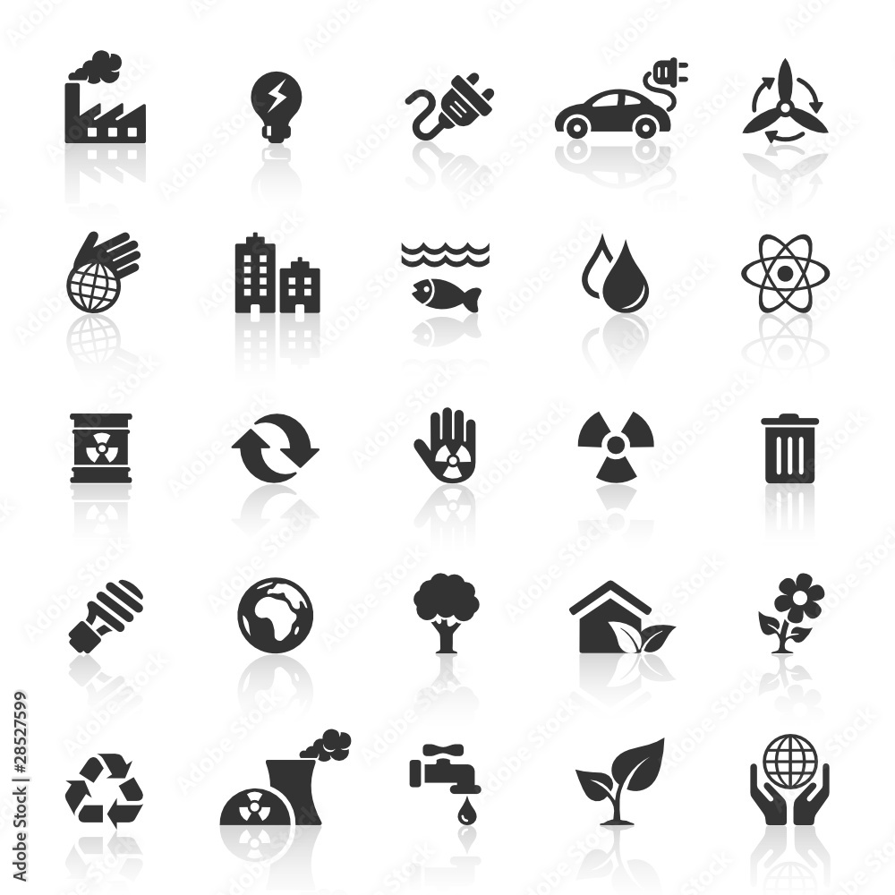 Stock-Vektorgrafik „Black Web Icons“ | Adobe Stock