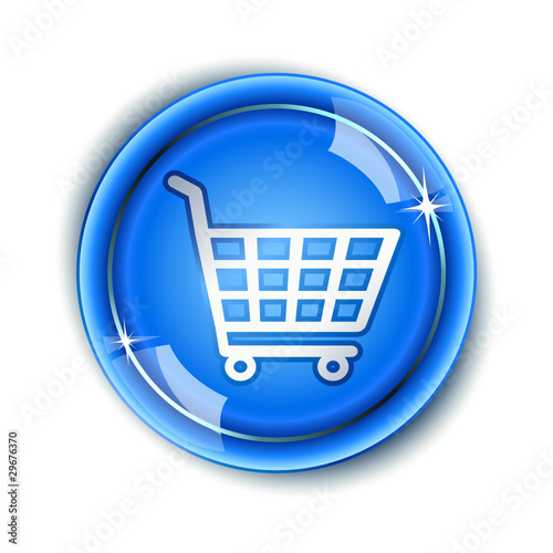 Icône caddie Vecteur Stock | Adobe Stock