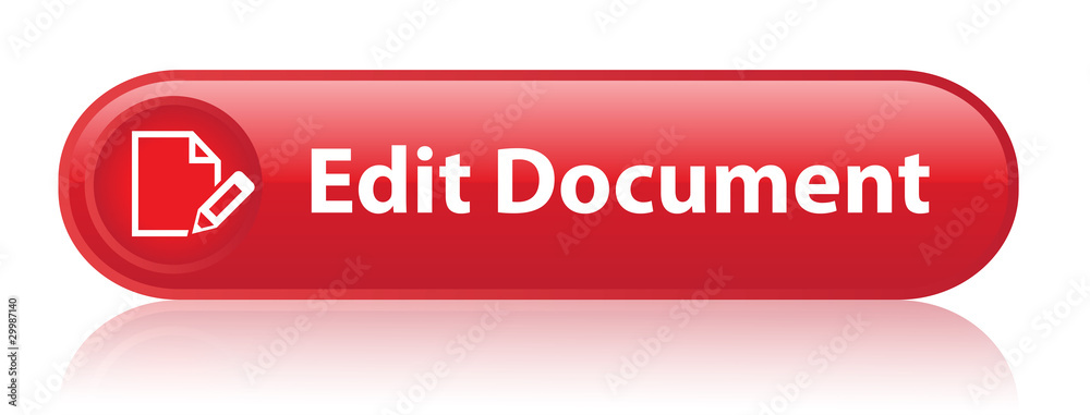 Edit Document Stock Illustration | Adobe Stock