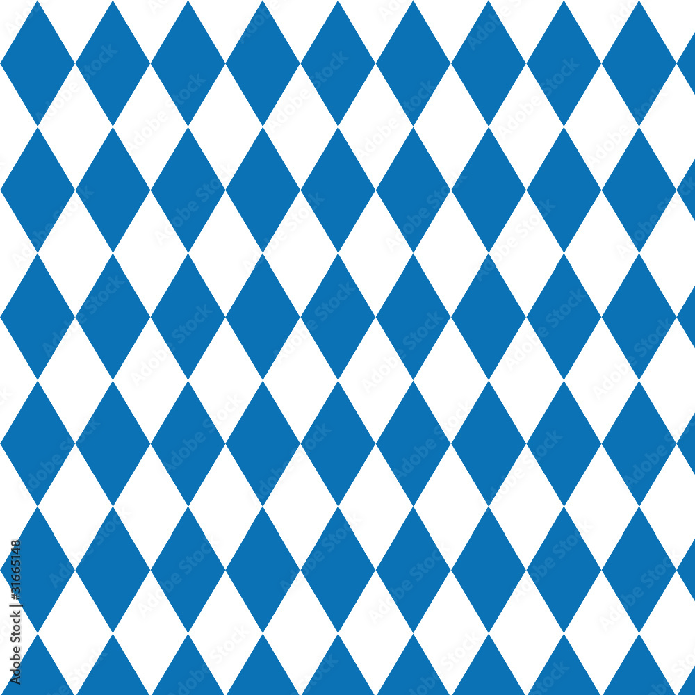 Bayrisches Rautenmuster - Stock - GamesAgeddon