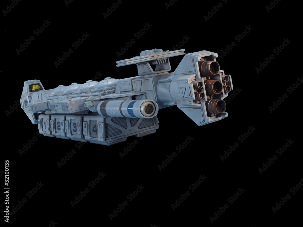 Cargo Spaceship Stock Photo | Adobe Stock