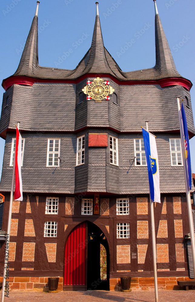 Frankenberg Rathaus Stock Photo | Adobe Stock