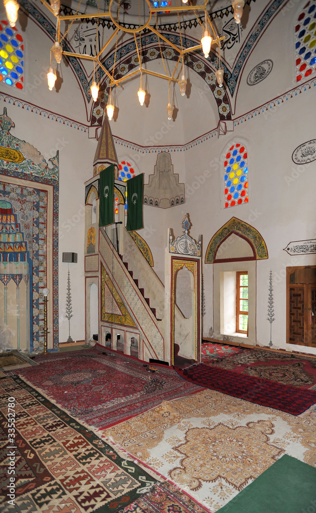 Ville de Mostar en Herzégovine - Mosquée Koski Mehmed Pacha Stock Photo ...