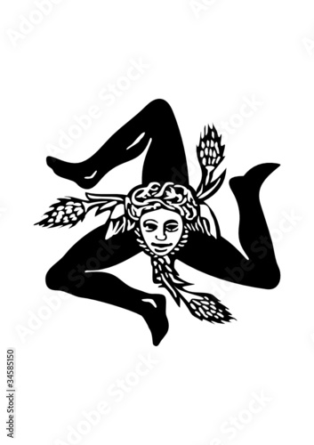 Trinacria 2011 vettoriale Stock | Adobe Stock