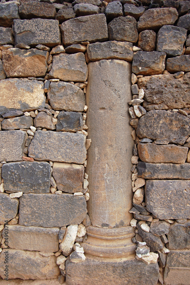 Historical Wall in Bosra Syria Stock Photo | Adobe Stock