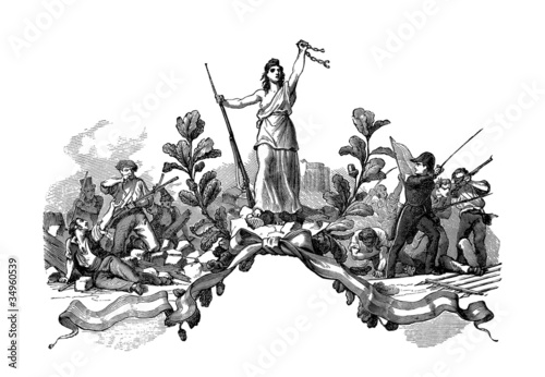 French Revolution - Acheter cette illustration libre de droit et ...