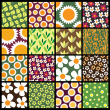 Sunflower Grid Pattern Free Stock Photo - Public Domain Pictures