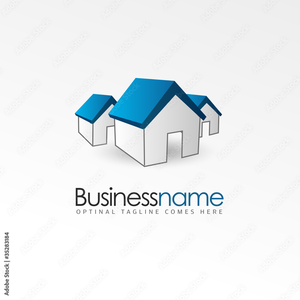 logo immobilier Stock Vector | Adobe Stock