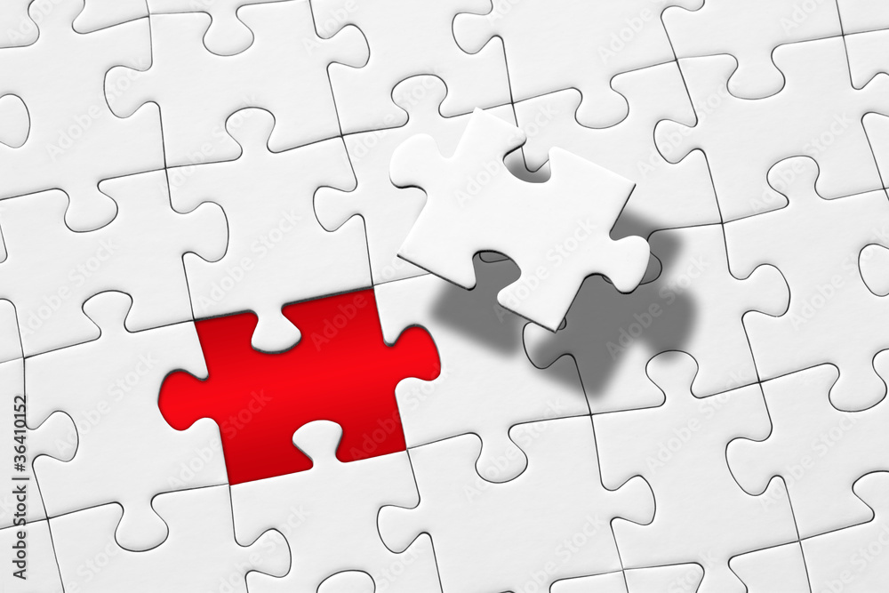 Stock-Foto „Das fehlende Puzzleteil“ | Adobe Stock