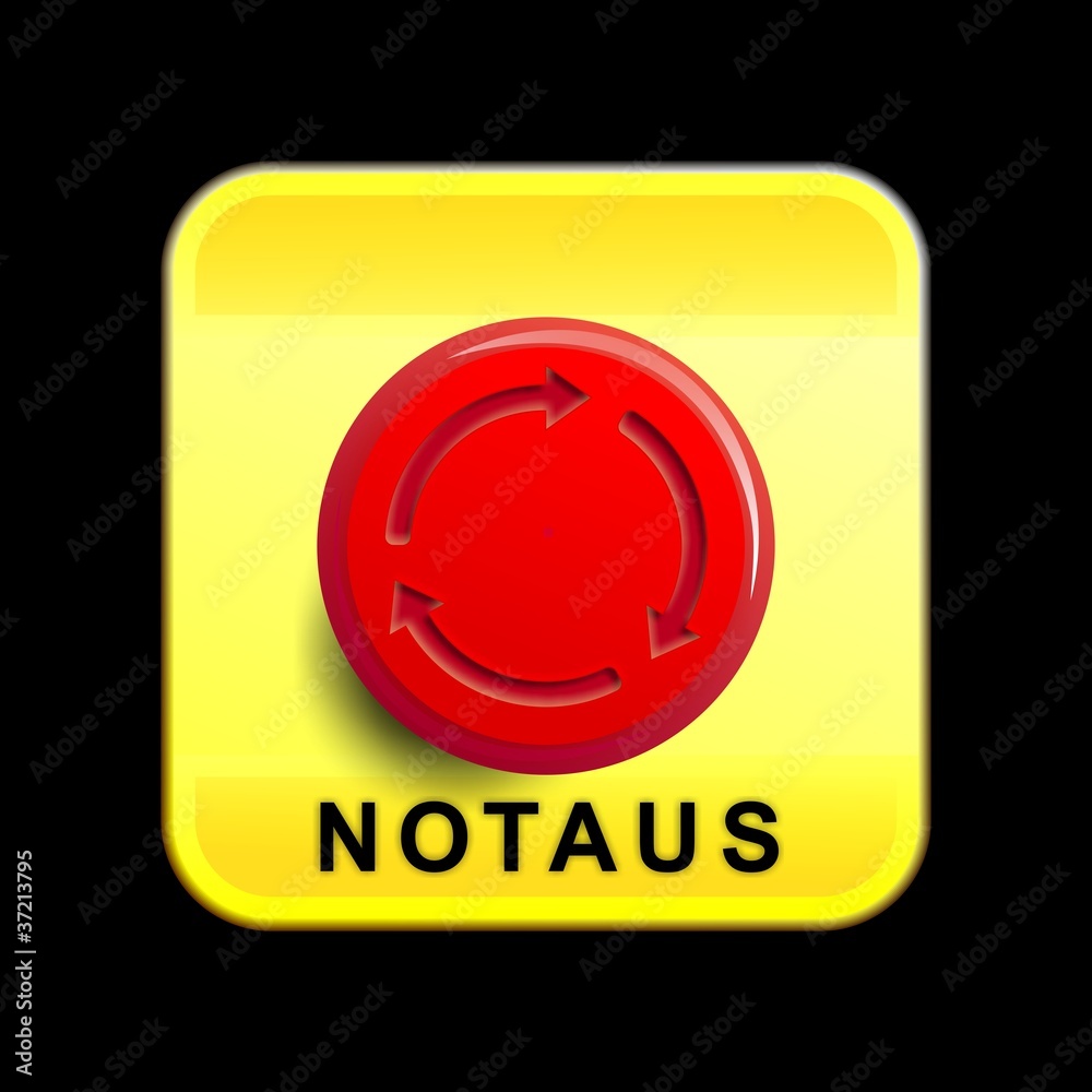 Stock-Vektorgrafik „Notaus 1“ | Adobe Stock